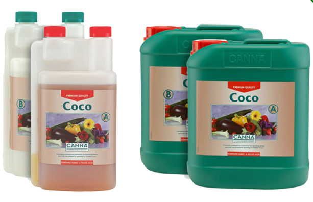 Canna Coco A&B Nutrients - Grow World Hydroponics
